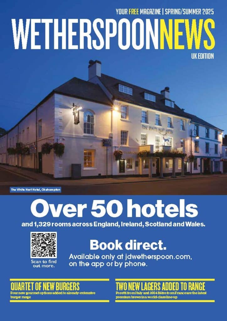 Wetherspoon News magazine - J D Wetherspoon