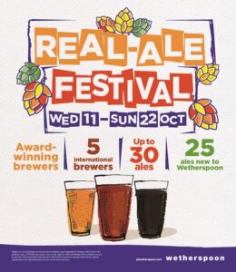 Autumn real-ale festival - J D Wetherspoon