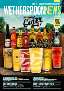 Wetherspoon News magazine - J D Wetherspoon
