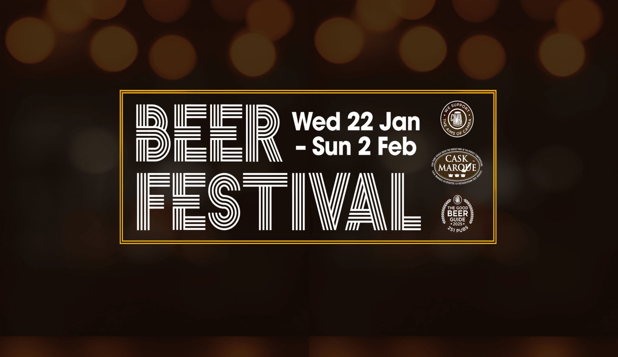 Events - J D Wetherspoon