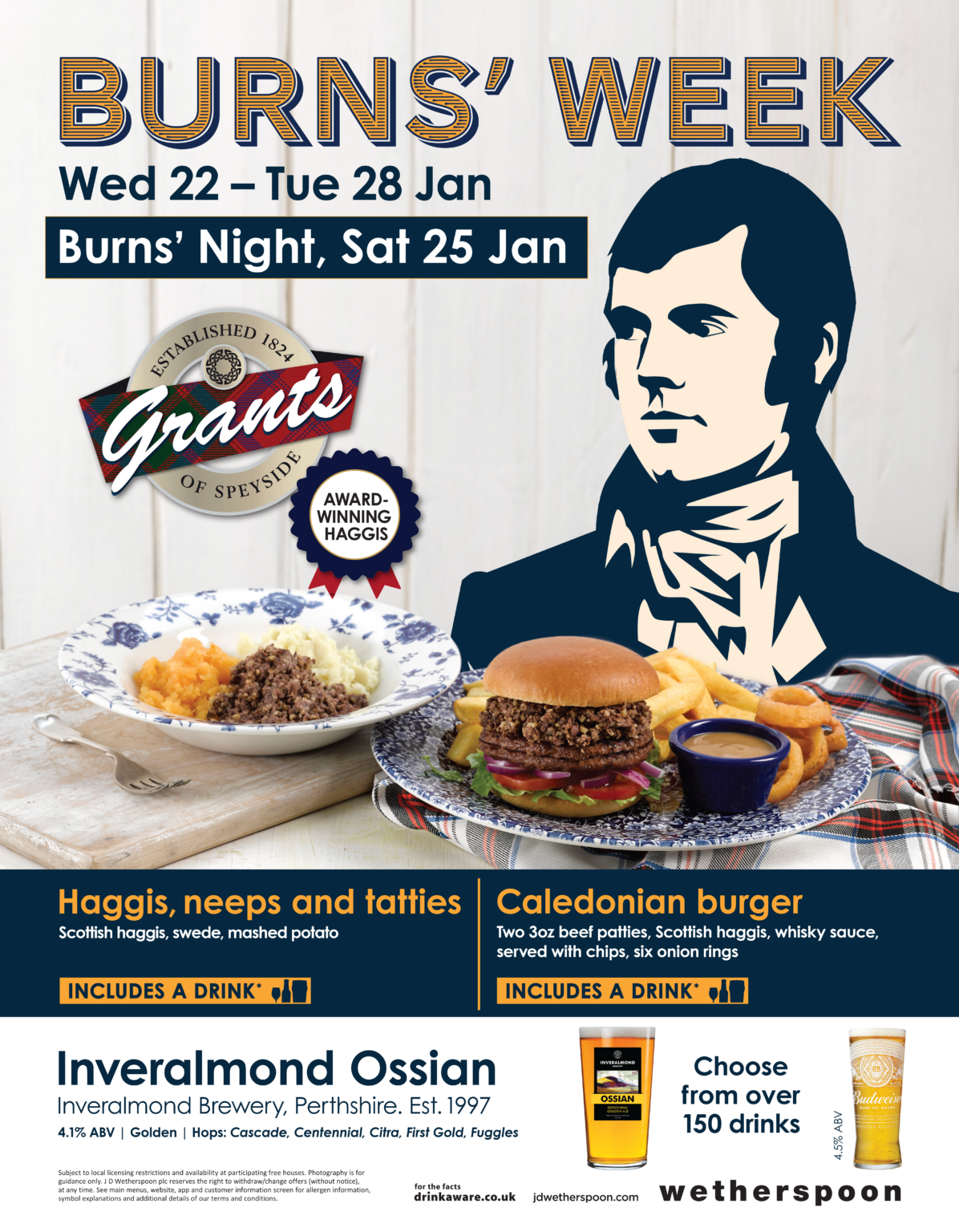 Burns' Week - J D Wetherspoon