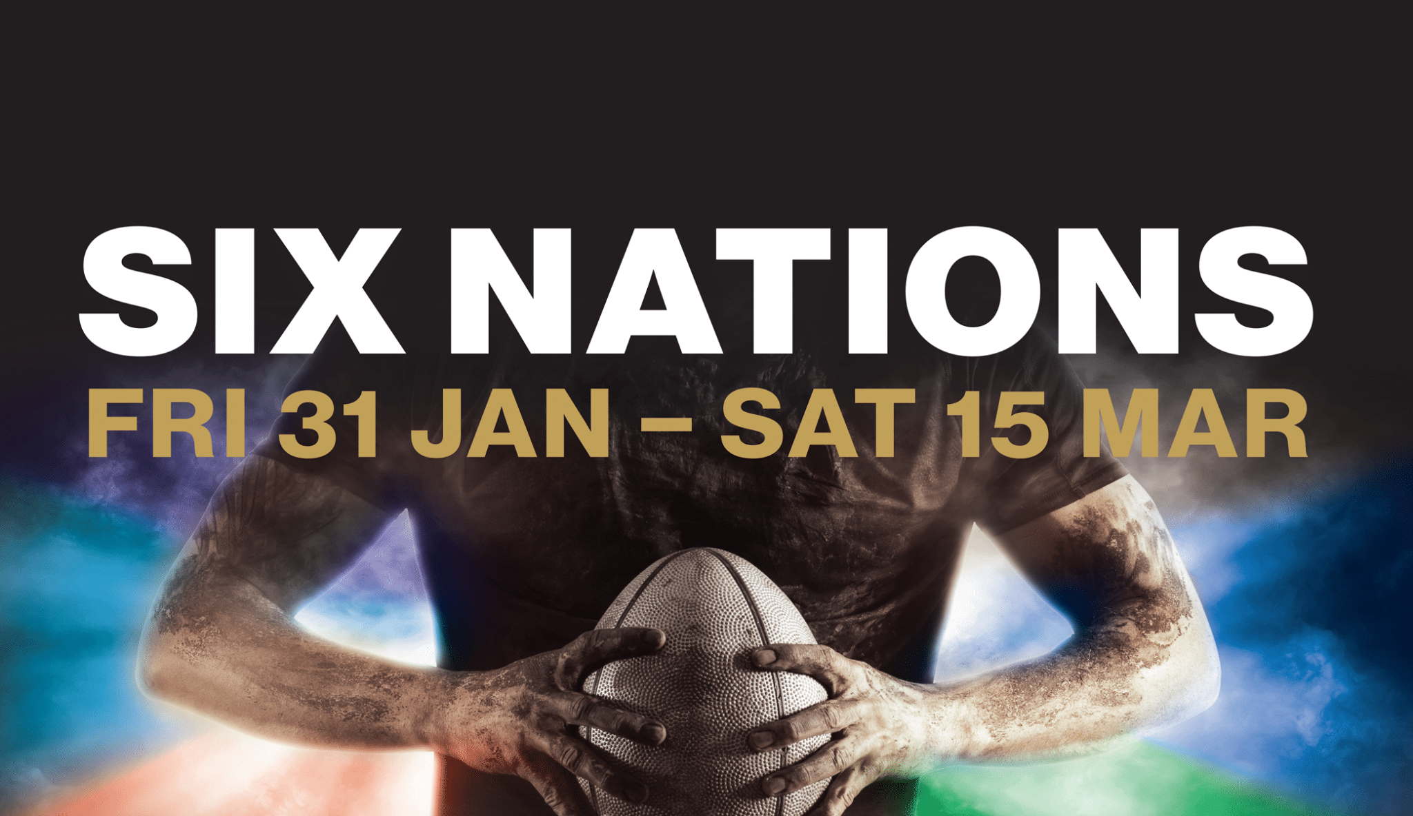 Six Nations Fixtures Poster Six Nations Rugby Tournament Rugby Union