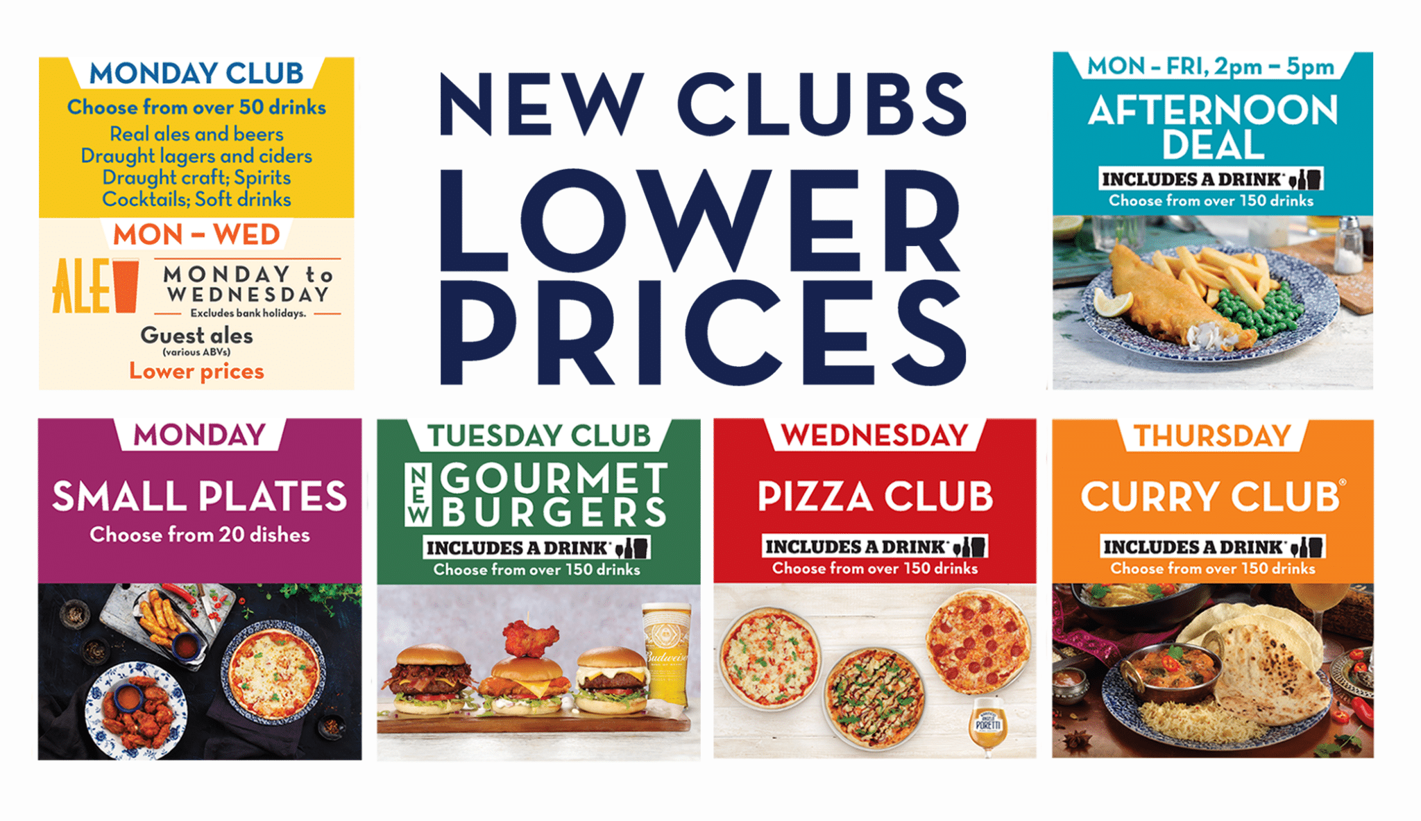 New Clubs Lower Prices J D Wetherspoon