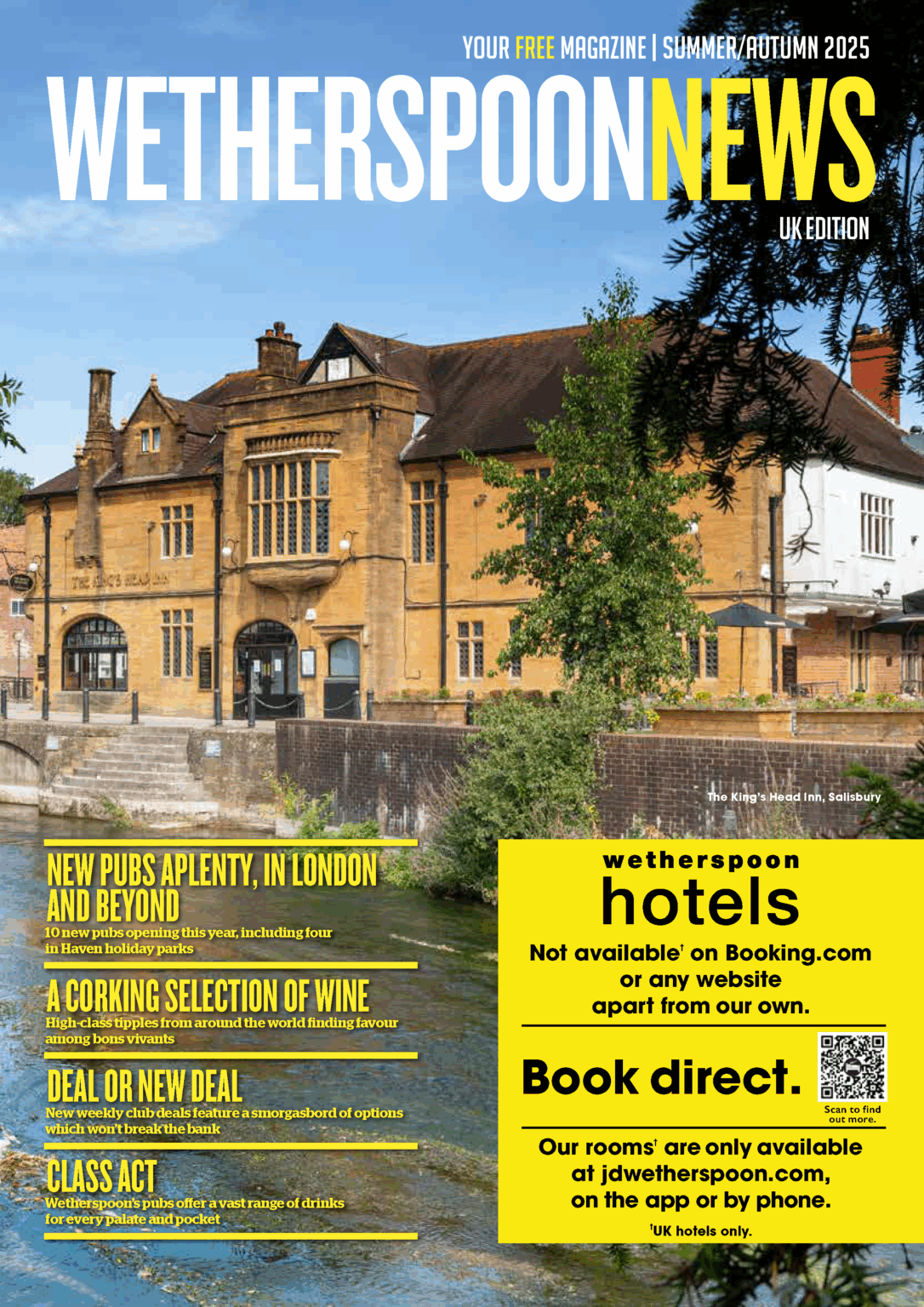 Wetherspoon News magazine - J D Wetherspoon